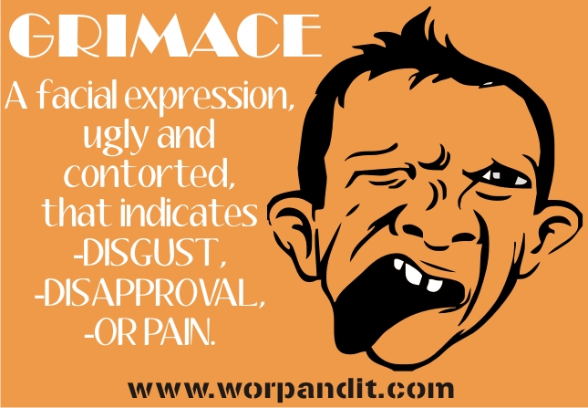 grimace | Wordpandit