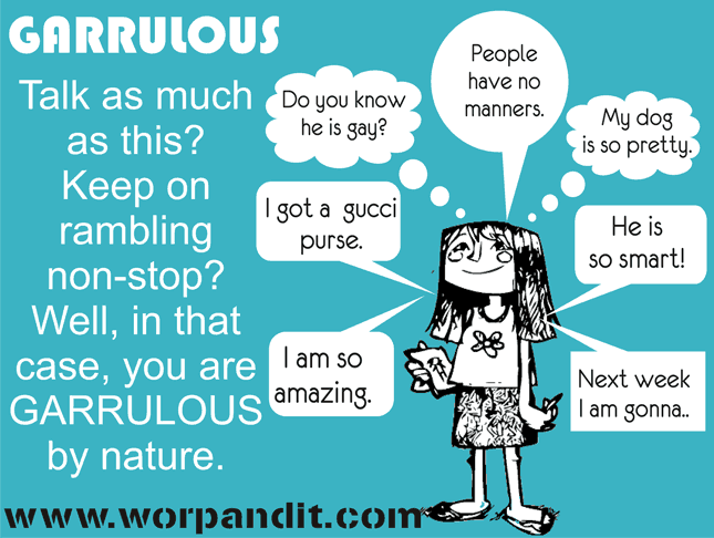 Garrulous – Wordpandit