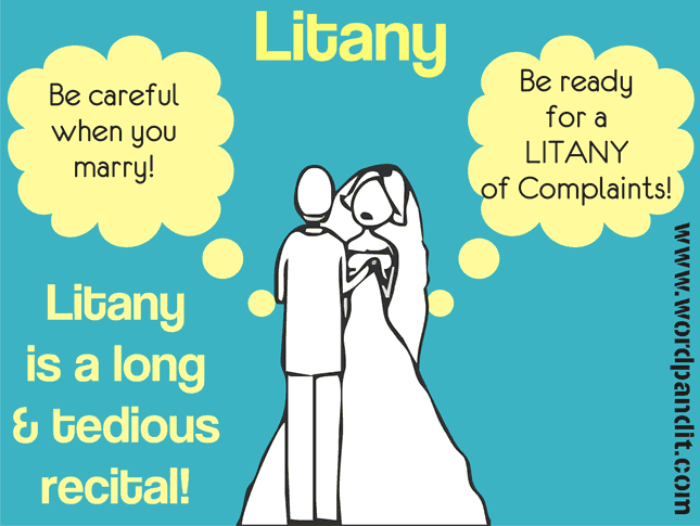 litany | Wordpandit