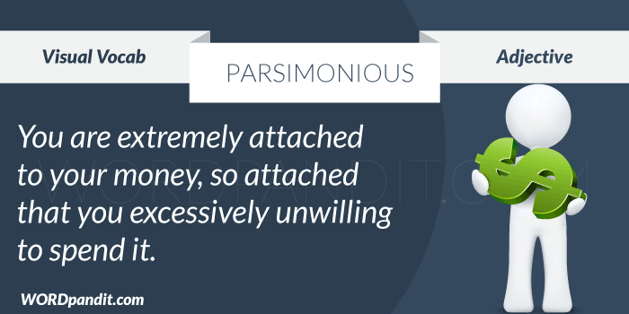Parsimonious – Wordpandit