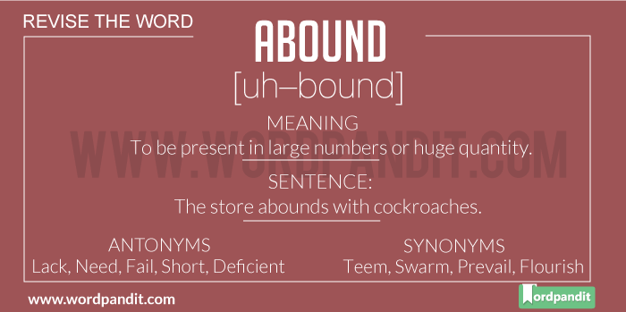Abound – Wordpandit
